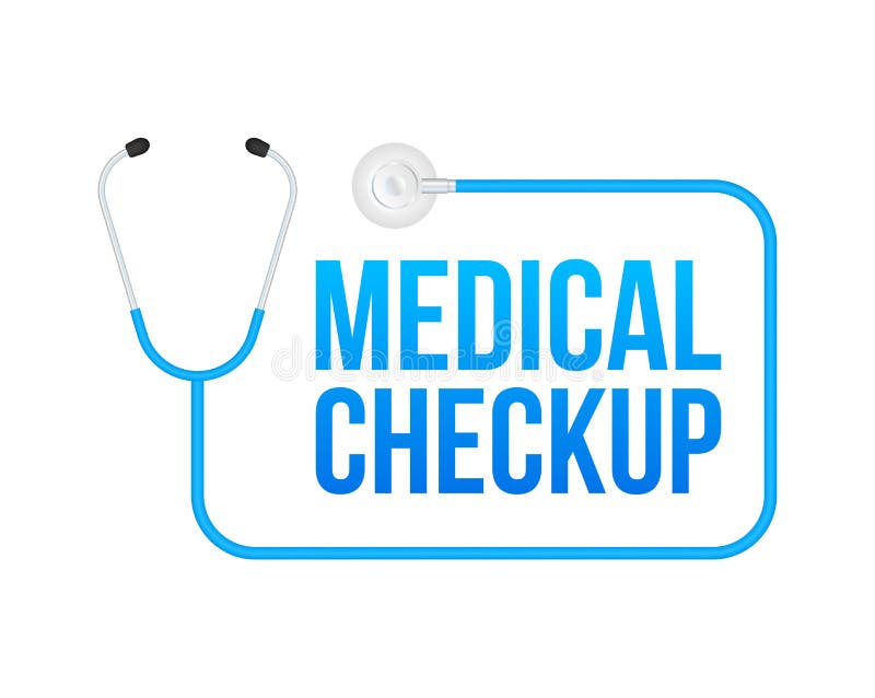 Medical Checkup. Icon for Report Design Stock Vector - Illustration of ...
