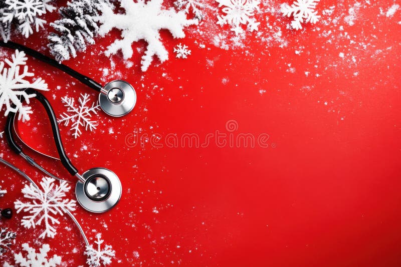 Medical Christmas Concept stock illustration. Illustration of seasonal ...