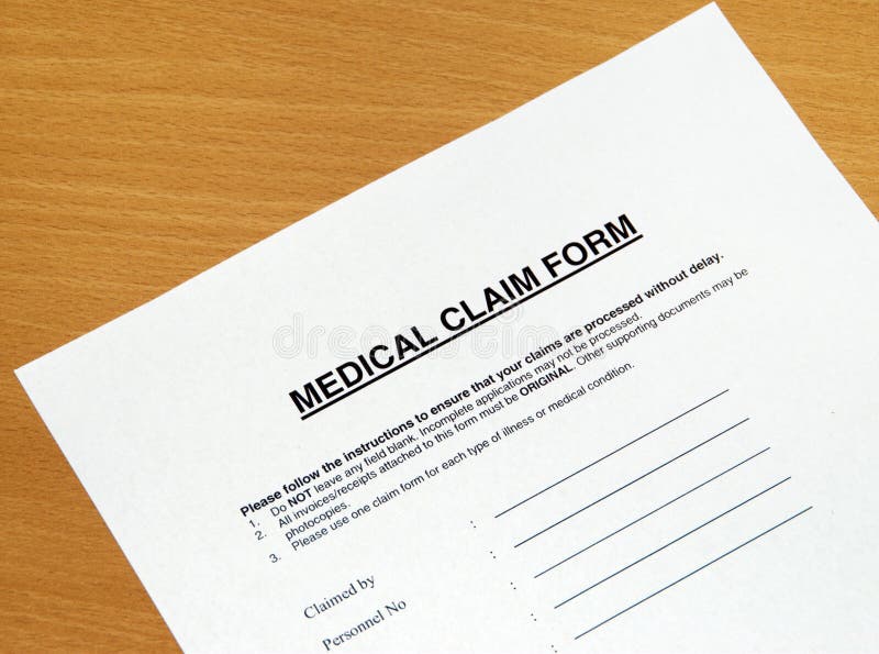 Medical claim stock photo. Image of company, invoice - 19081910