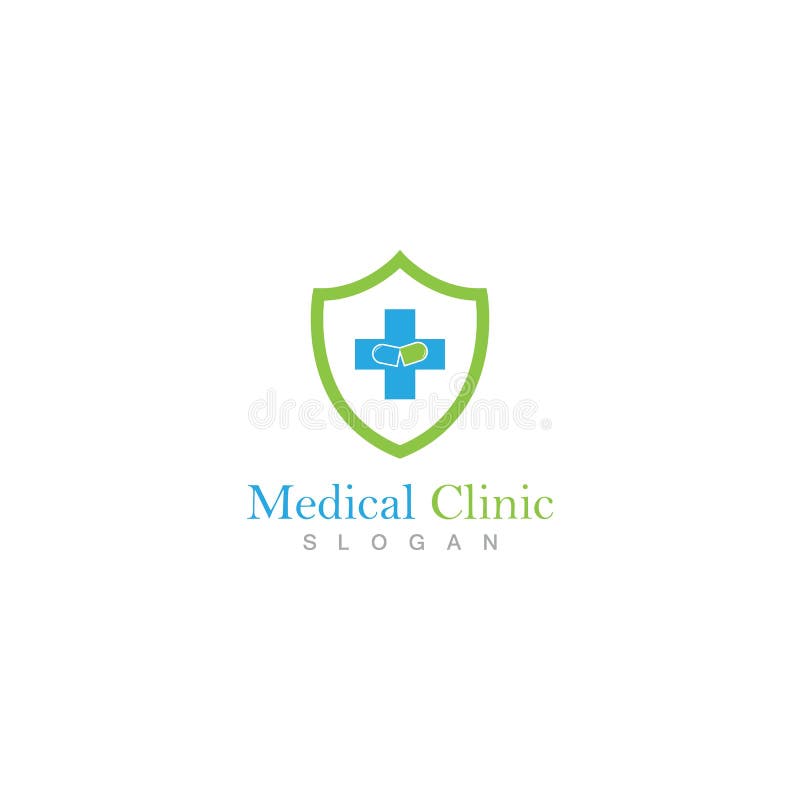 Medical Clinic Logo and Design Vector Health. Stock Vector ...