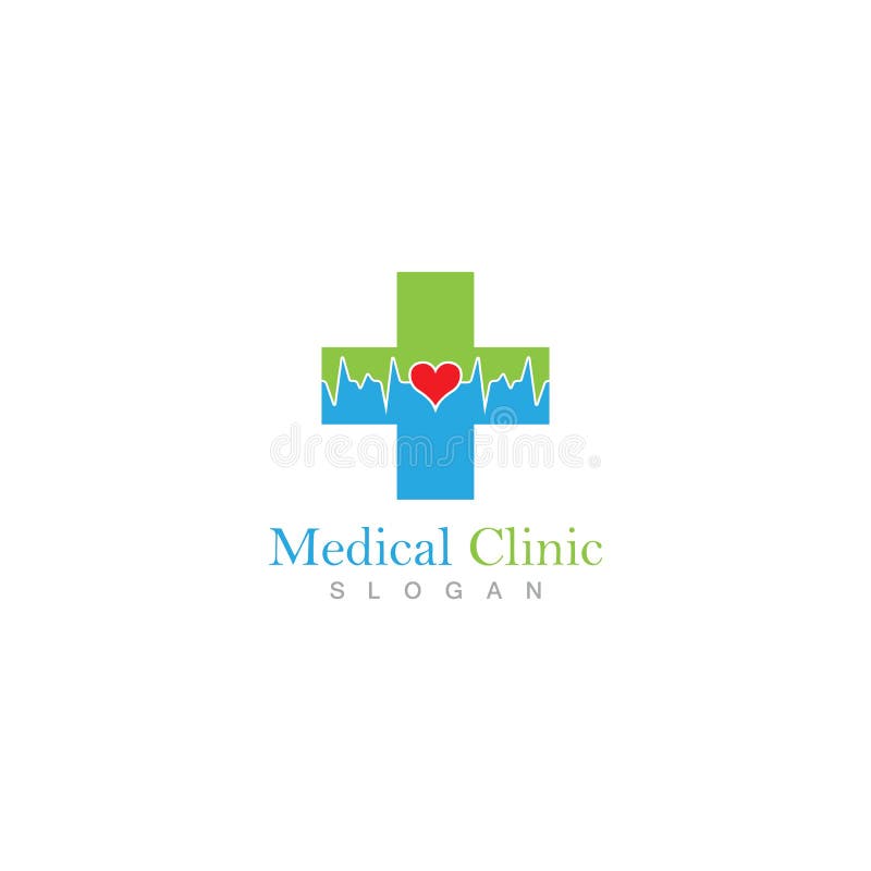 Medical Clinic Logo and Design Vector Health. Stock Vector ...