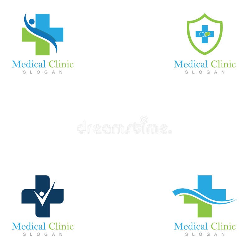 Medical Clinic Logo and Design Vector Health. Stock Vector ...