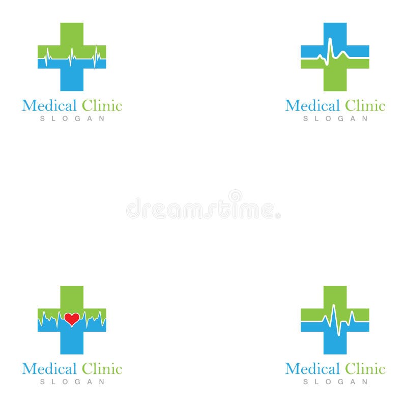 Medical Clinic Logo and Design Vector Health. Stock Vector ...