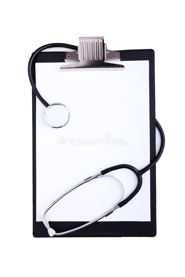 Empty medical clipboard stock photo. Image of healthcare - 12899830