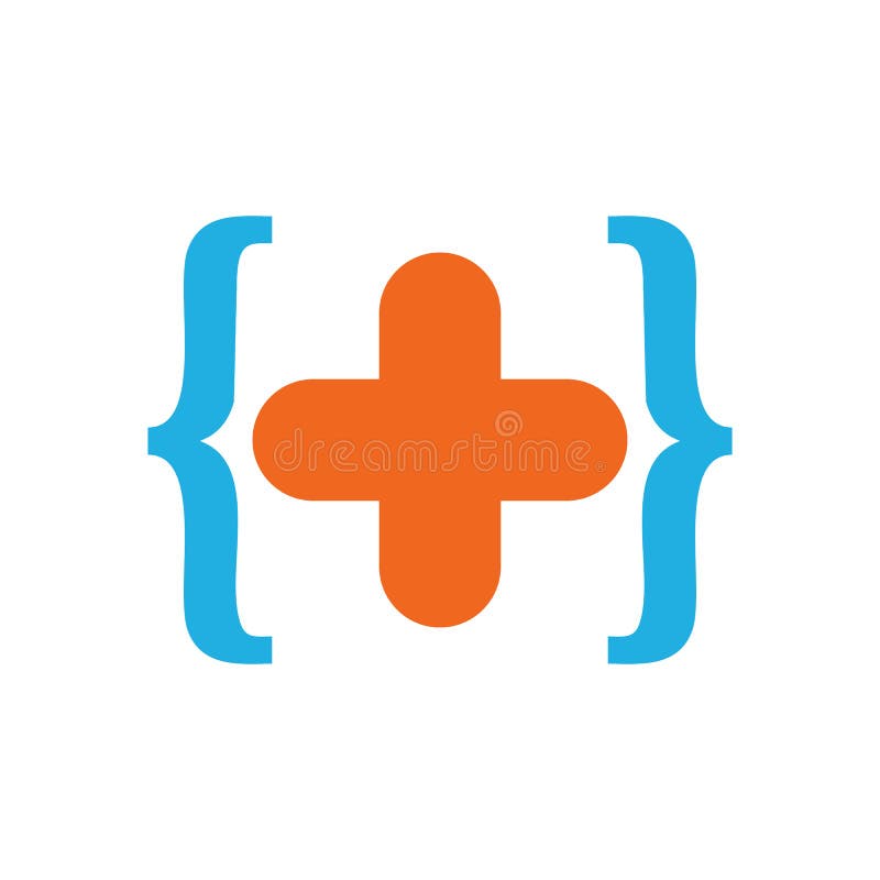 Medical Code Logo Icon Design Stock Vector - Illustration of idea ...