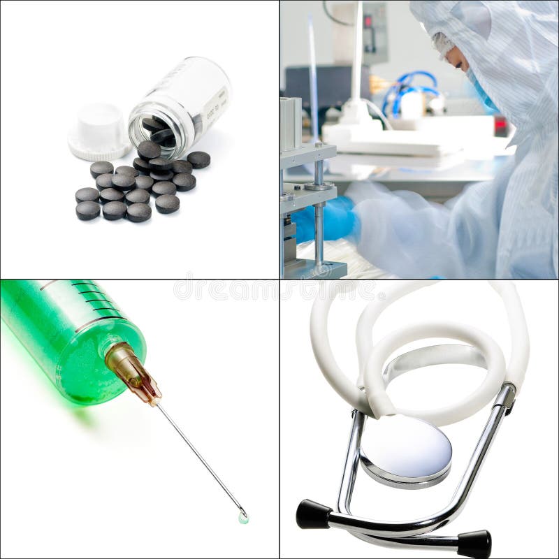 Medical collage stock photo. Image of composition, cure - 248128648