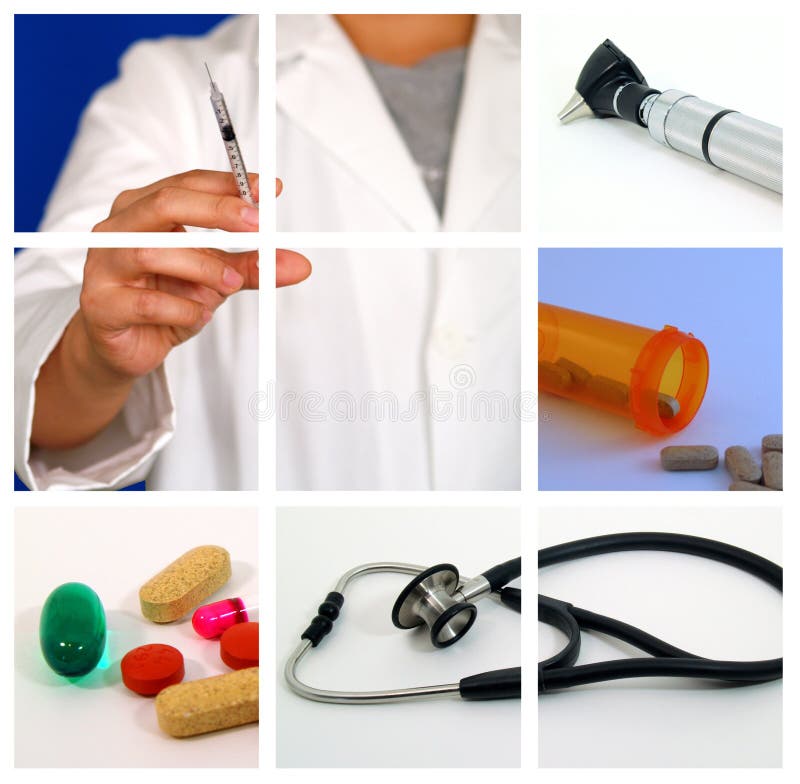 Medical Collage - S stock image. Image of pharmaceutical - 3164663