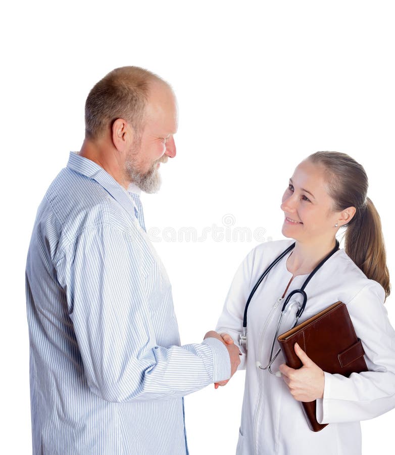 Medical confidence stock image. Image of discussion, handshake - 31068885