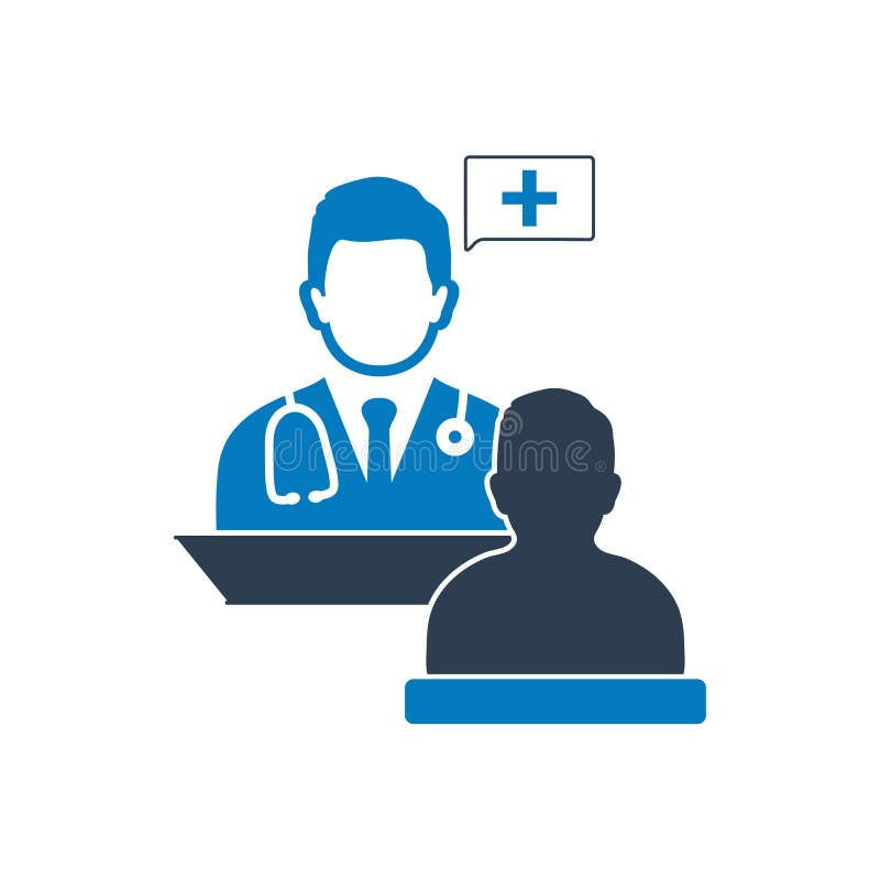 Medical Consultant Icon. stock vector. Illustration of logo - 252967537