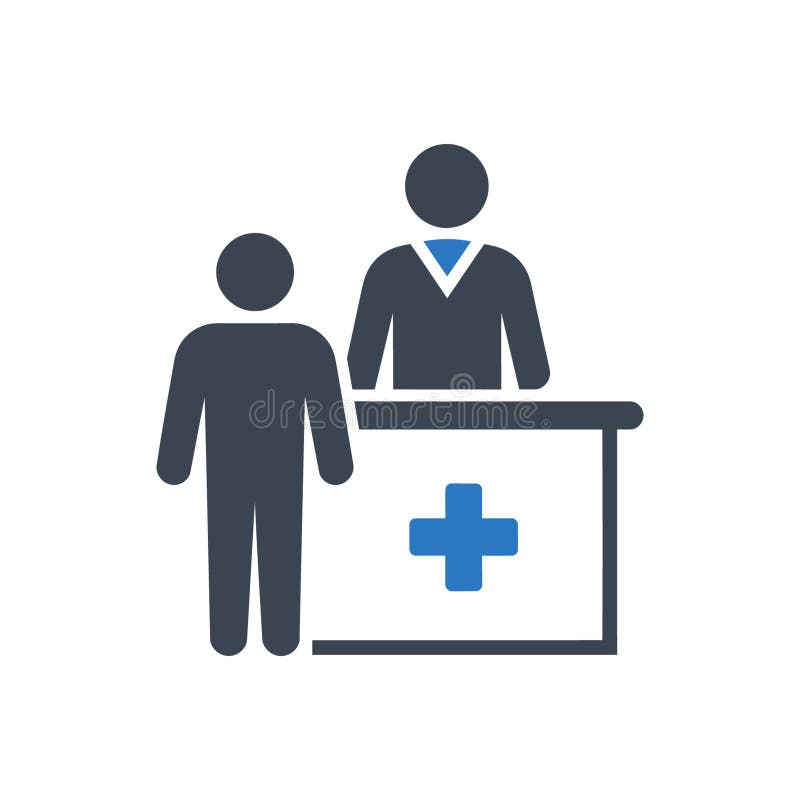 Medical Consultation Icon stock vector. Illustration of sign - 361529338