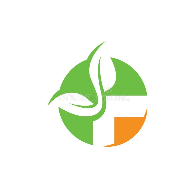 Medical Cross Leaf Logo Icon Vector Concept Design Template Stock ...