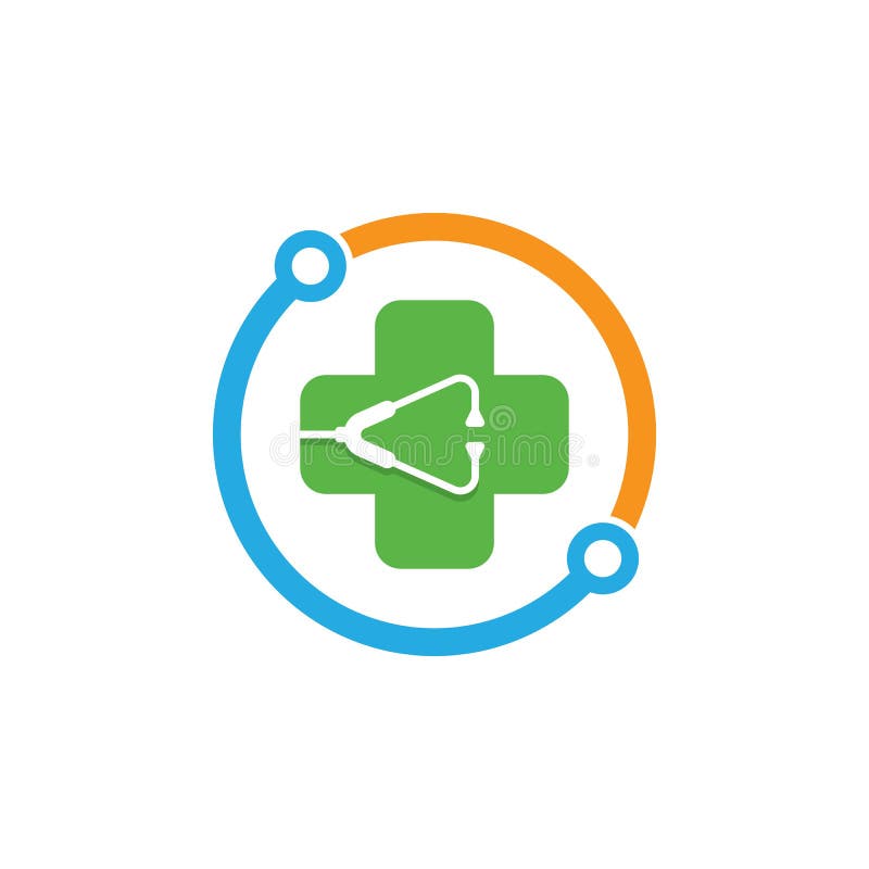 Medical cross vector icon stock vector. Illustration of clinic - 170145808