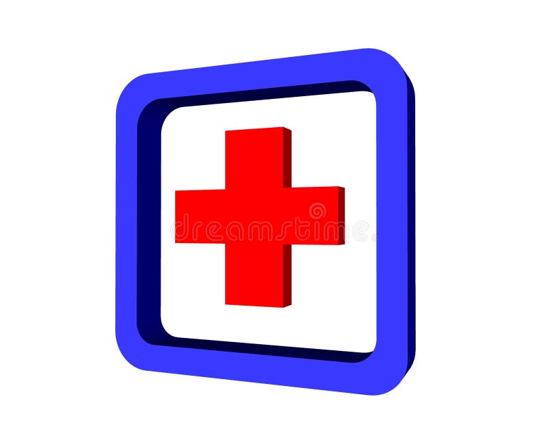 Medical cross logo stock vector. Illustration of hospital - 19191334