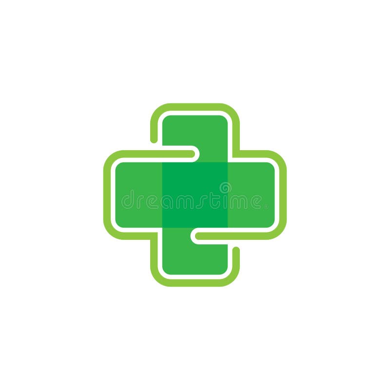 Medical cross vector icon stock vector. Illustration of identity ...