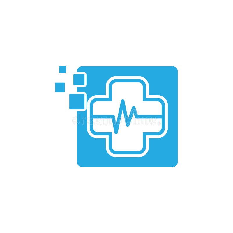 Medical cross vector icon stock vector. Illustration of caduceus ...