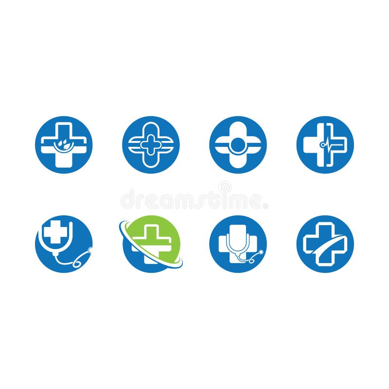 Medical cross vector icon stock vector. Illustration of health - 174751606