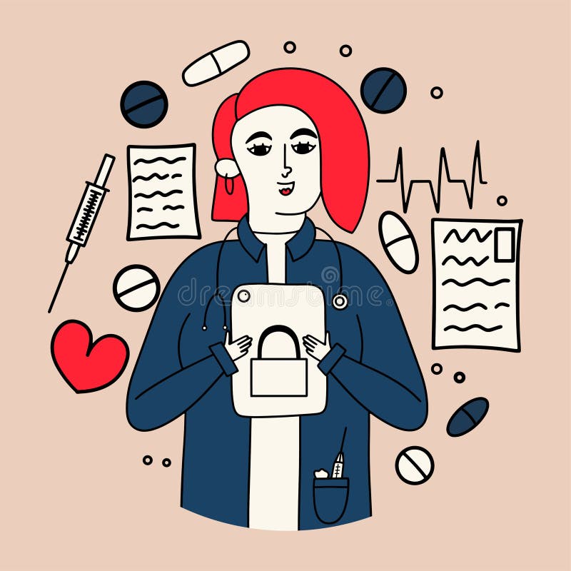 Medical Data Protection Concept. Reliable Security of Information on ...