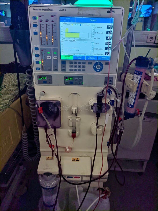 Medical Device for Blood Cleaning. Stock Image - Image of blood ...