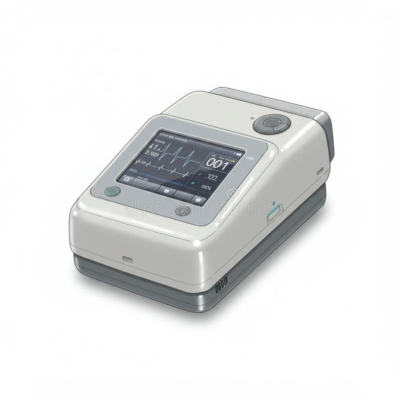 Medical Device with a Compact, Rectangular Design Featuring a ...