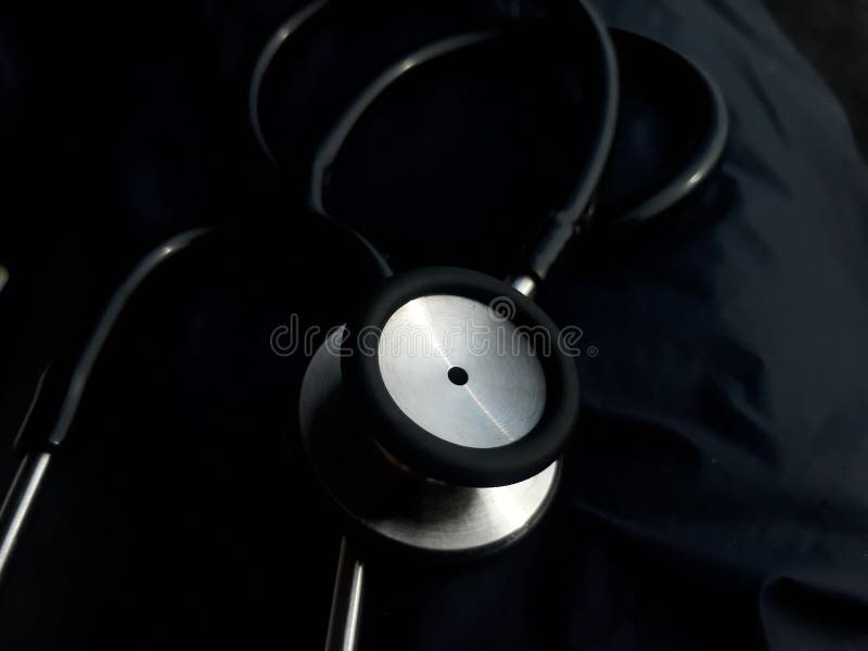 Medical Device Stethoscope for Doctors. Stock Image - Image of gadget ...
