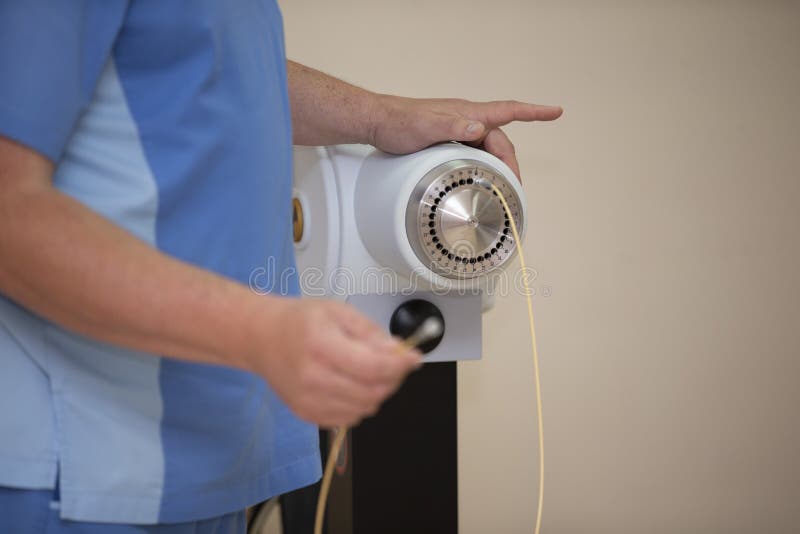 Medical Device for the Treatment of Prostate Cancer Stock Photo - Image ...