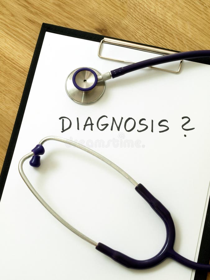 Medical diagnosis stock photo. Image of letters, treatment - 25059932