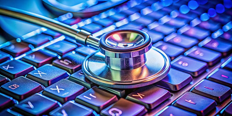 Medical Diagnosis and Coding a Closeup View of a Stethoscope and ICD10 ...