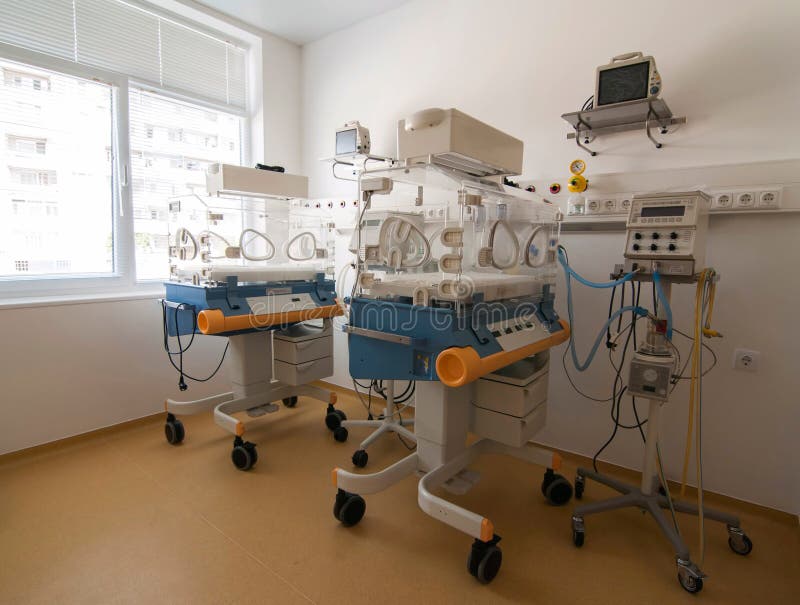 Medical-diagnostic Equipment Room Stock Photo - Image of birth ...