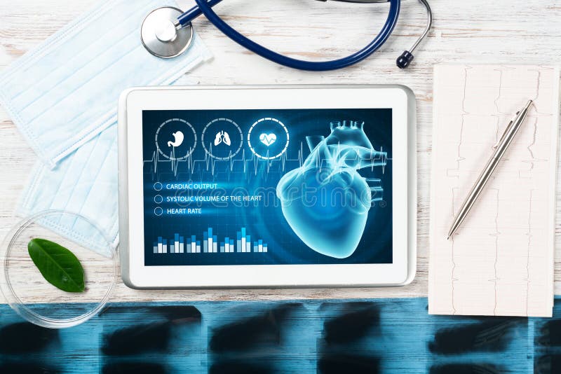 Medical Diagnostics in Modern Hospital. Stock Photo - Image of device ...