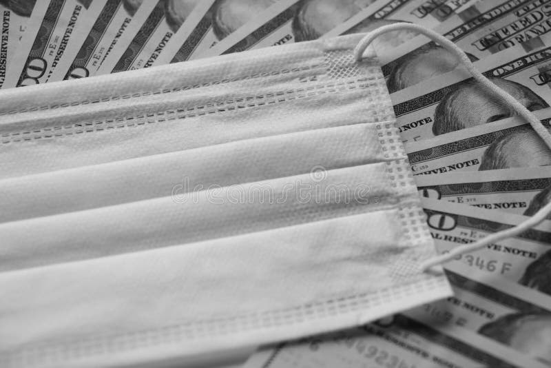 Medical Disposable Face Mask with Covid-19 Printed on it. Covid-19 ...