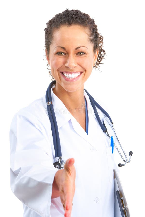 Medical doctor stock image. Image of happy, isolated - 12922791