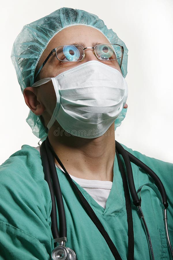 Medical doctor stock photo. Image of procedure, close - 7599858