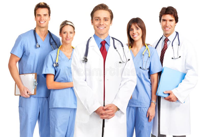 Portrait of Medical Professionals Stock Photo - Image of nurse ...