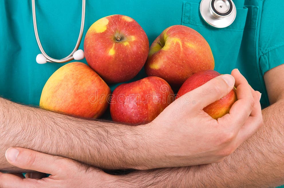 Medical doctor. stock image. Image of adult, eating, paramedic - 41131573