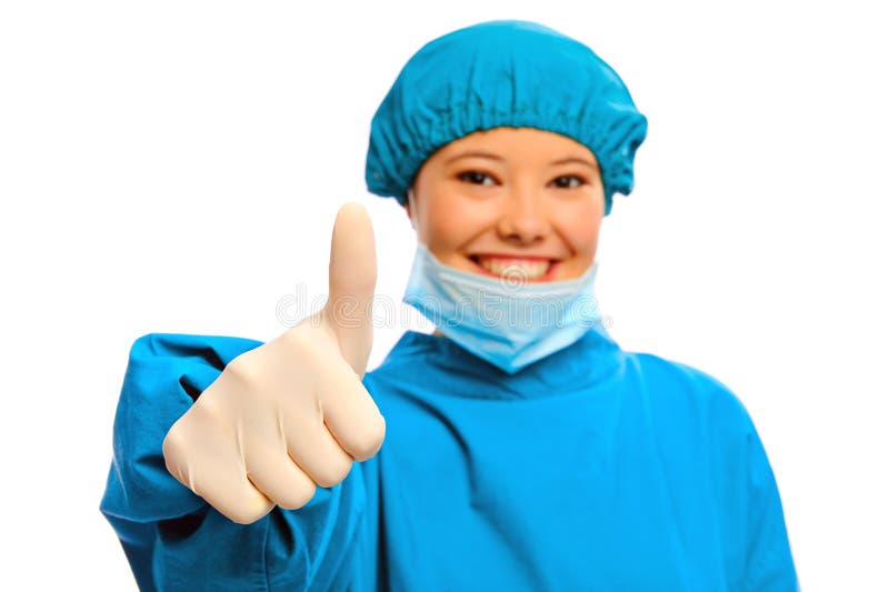 Medical Doctor Isolated in Studio Stock Image - Image of encouragement ...