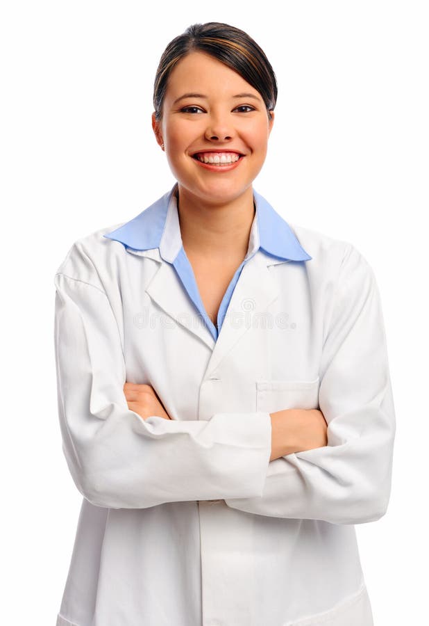 Medical Doctor Isolated in Studio Stock Photo - Image of professional ...