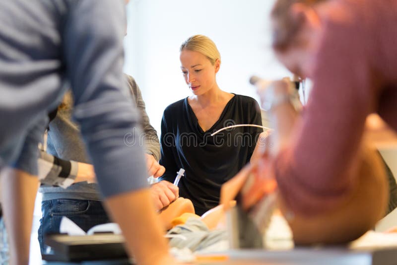 Medical Doctor Specialist Expert Displaying Method of Patient ...