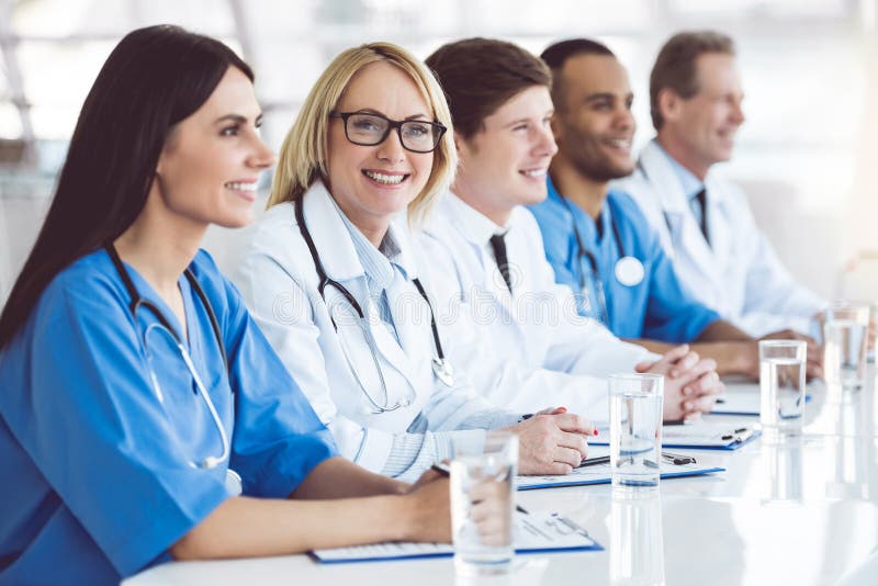 Medical Doctors at the Conference Stock Photo - Image of medicine ...