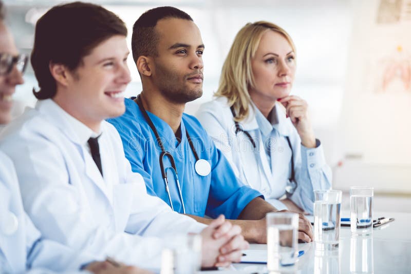 Medical Doctors at the Conference Stock Photo - Image of care, clinic ...