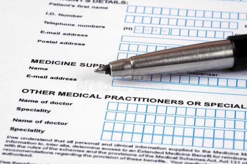 Medical Document. stock photo. Image of patient, document - 5960210