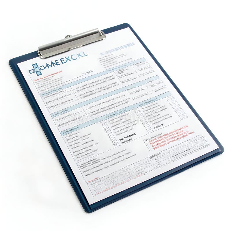 Medical stock illustration. Illustration of record, report - 357225979