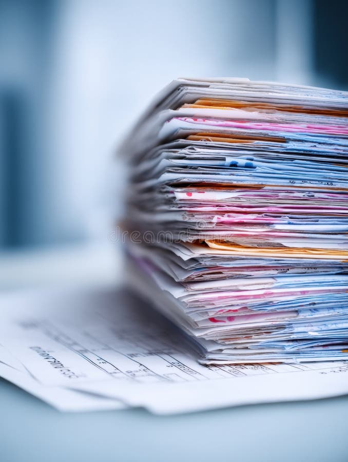 Medical Documents Displaying Kidney Function Test Results with ...