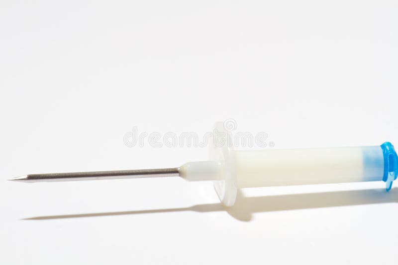 Medical Drip from the Needle Stock Photo - Image of isolated, addiction ...