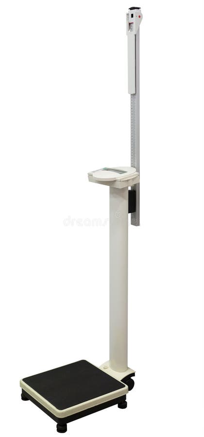 Medical Electronic Scale in Clinic Stock Photo - Image of digital ...