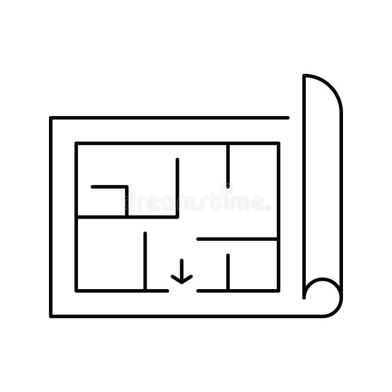 Exit Blueprint Stock Illustrations – 582 Exit Blueprint Stock ...