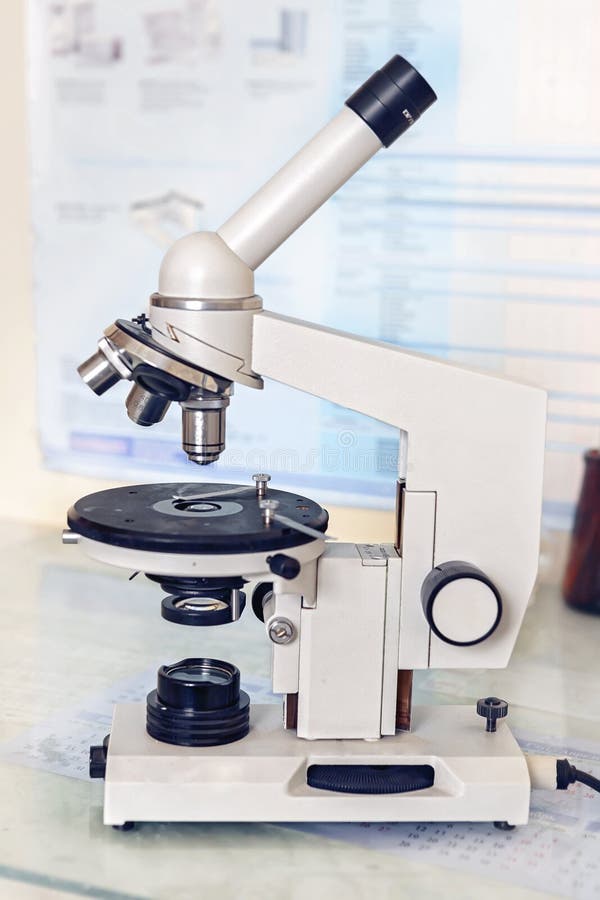 Medical Equipment Microscope Stock Image - Image of equipment ...