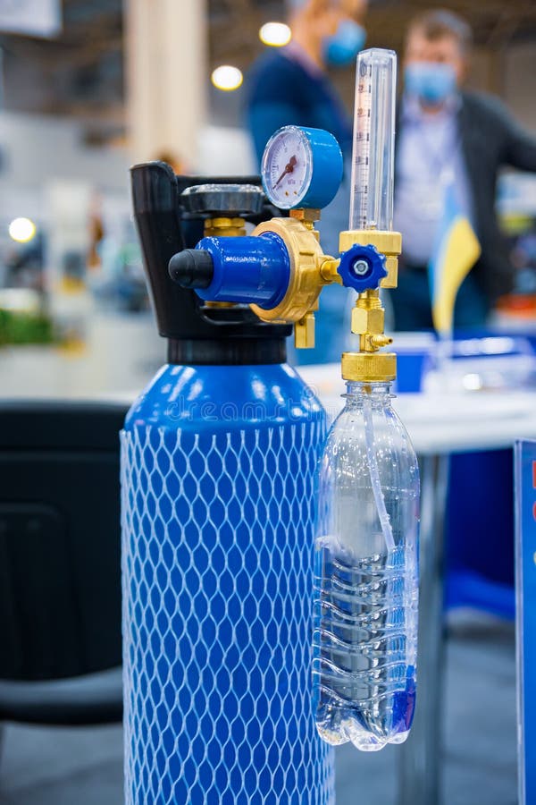 Medical Concept: Oxygen and Suction Valves in the Intensive Care Unit ...