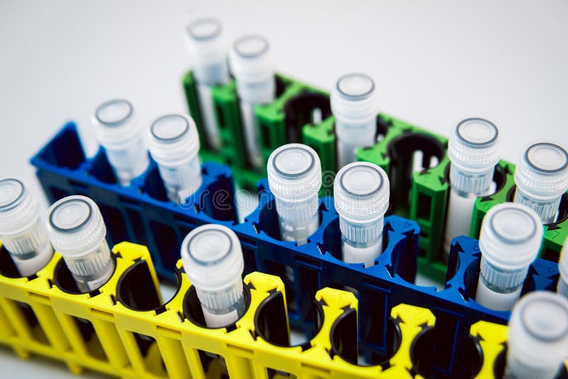 Equipment and Tubes for Mixing Fluids in the Chemistry Lab Stock Image ...