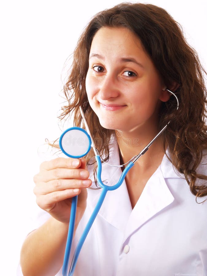 Medical examination stock photo. Image of convinced, adult - 4262684