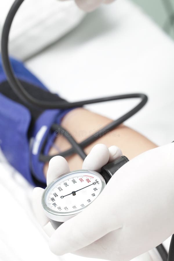 Medical Examination. BP Control Stock Image - Image of dial, health ...